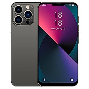 6.7Inch Unlocked Cell Phone Android Phones 2GB +16GB/SD128 GB Straight Talk Phone Dual Sim Boost Mobile Phones Smart Phones Unlocked New for Android10.0 (Black)