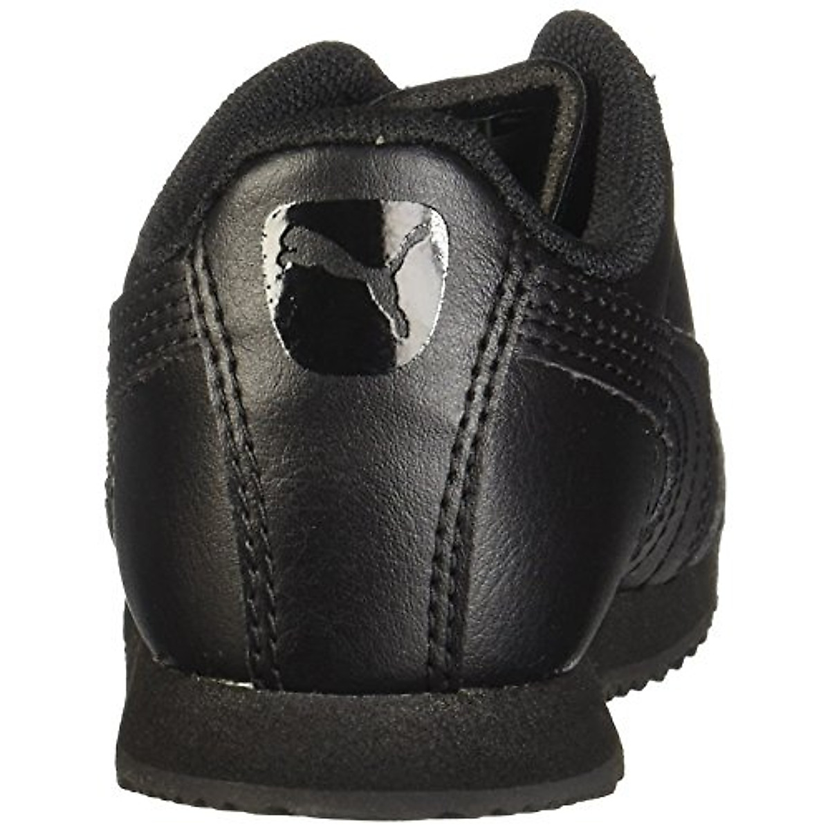 PUMA Roma Basic Kids Sneaker (Toddler/Little Kid/Big Kid) , Black/Black, 6 M US Toddler