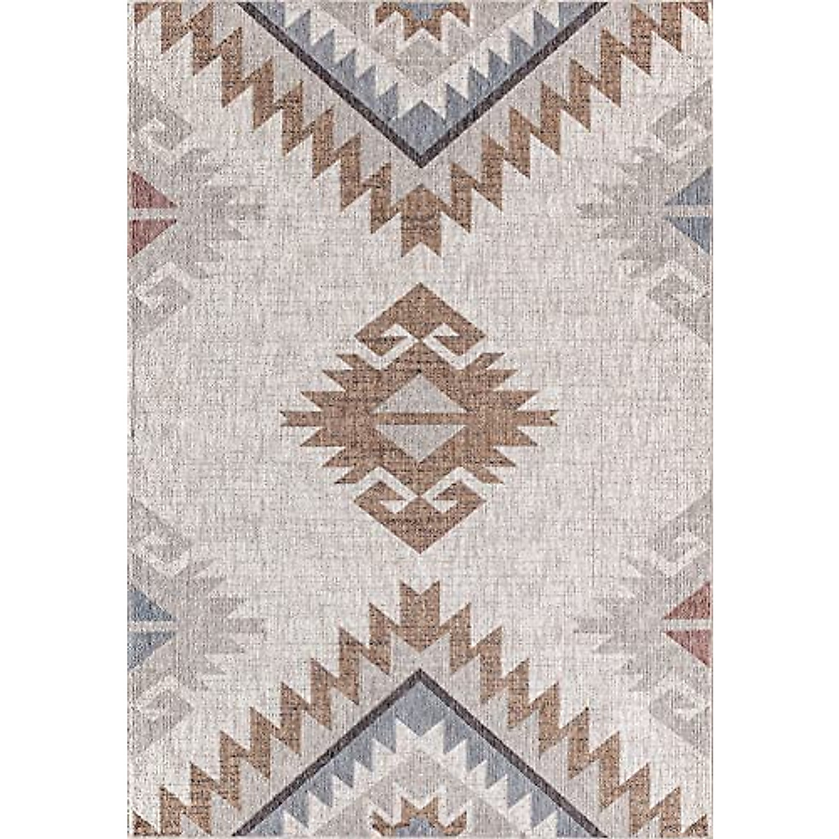 Mason Brooks Cressida CA80A Tapestry Beige Moroccan Tribal Ivory Area Rug, 2'6" x 4'