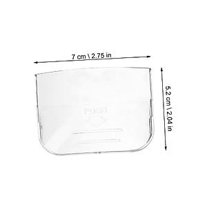 DOITOOL 5pcs Rice Cooker Water Box Clear Drinking Glasses Plastic Water Glasses Condensation Water Collector Rice Cooker Supplies Plastic Condensation Collectors Condensation Boxes Cups