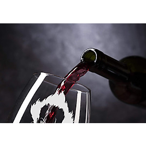 Hat Shark We All Float Down Here Horror Movie Clown - Laser Engraved Stemless Wine Glasses