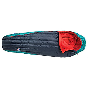 Big Agnes Women's Daisy Mae (650 DownTek) Sleeping Bag, 0 Degree, Petite, Right Zip