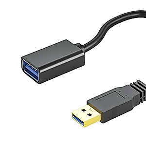 Diarypiece USB 3.0 Switch Extension Cable, USB Male to Female Cord with On/Off Switch, Support Data Transfer Power Supply Cable, for LED Strips USB Fan