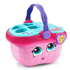 LeapFrog Shapes and Sharing Picnic Basket (Frustration Free Packaging), Pink