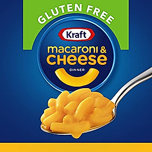Kraft Gluten Free Original Mac & Cheese Macaroni and Cheese Dinner, 1.9 oz Cups (Pack of 4)