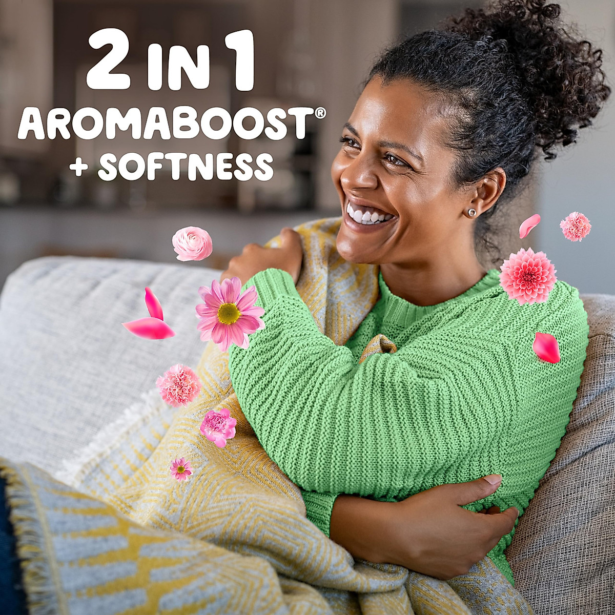 Gain Dryer Sheets, 240 Count, Original Scent Laundry Fabric Softener Sheets with 2-in-1 AromaBoost Plus Softness