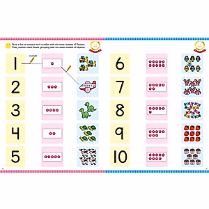 Play Smart Handwriting Workbook Ages 3-5: Handwriting Practice: Preschool Activity Book With Stickers