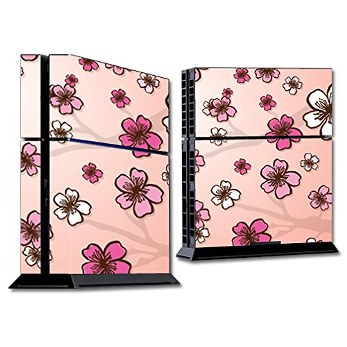 MightySkins Skin Compatible with Sony PS4 Console - Cherry Blossom | Protective, Durable, and Unique Vinyl Decal wrap Cover | Easy to Apply, Remove, and Change Styles | Made in The USA