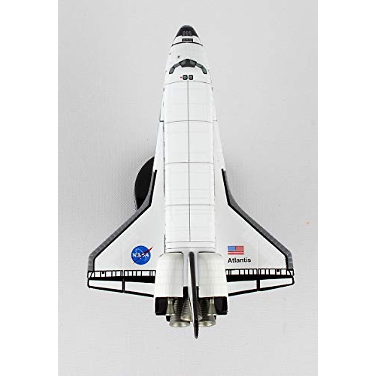 Daron Worldwide Trading PS5823-1 Stamp Orbiter Atlantis Space Shuttle, White