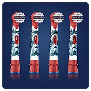 Kids By Oral-b Stages Power Star Wars Replacement Heads 4 Count (Pack of 1)
