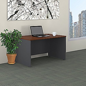 Bush Business Furniture Series C Collection 48W x 30D Shell Desk in Hansen Cherry