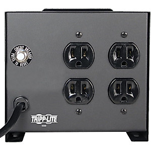 Tripp Lite IS500 Isolation Transformer 500W Surge 120V 4 Outlet 6 feet Cord TAA GSA