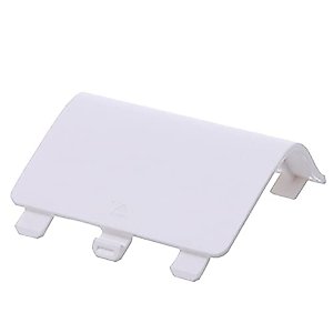 Back Battery Case Lid Cover Shell Replacement for Xbox One Controller (White)