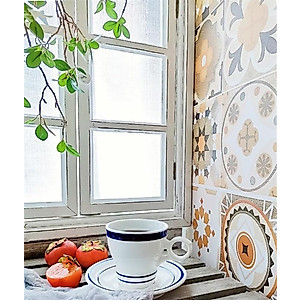 SUNHIPPIE Country Style Window Frame, Wooden Wall Decoration, Fake Window Scenery Props, Window Wall Decoration Art Suitable for Home Bedroom Living Room Garden(White,Small)