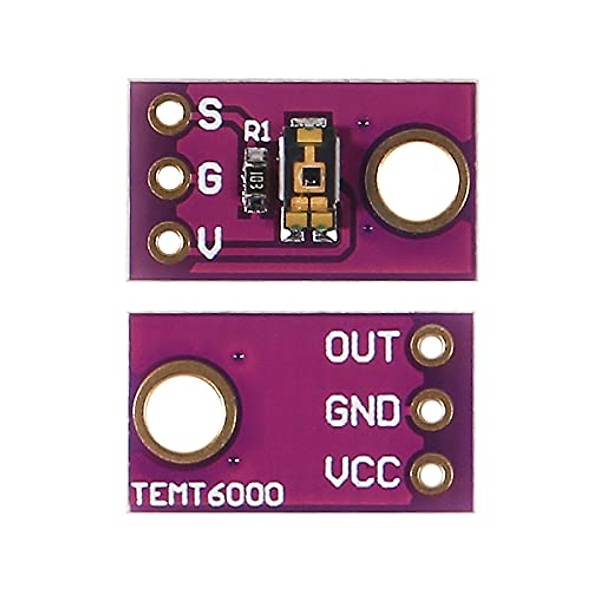 ACEIRMC 5pcs CJMCU - TEMT6000 Light Sensor Professional TEMT6000 Light Sensor Module for Arduino
