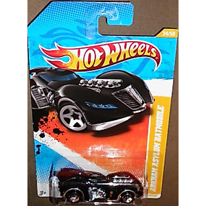 Hot Wheels 2011 New Models 24/50 Arkham Asylum Batmobile 24/244