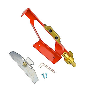 SHARROW Fletching Vanes Jig Adjustable Fletches Bonding Arrow Feather Stick Tool for Archery Arrows DIY (Red)