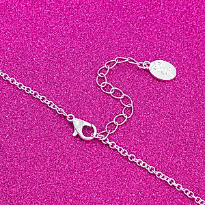 Barbie Script Logo Necklace