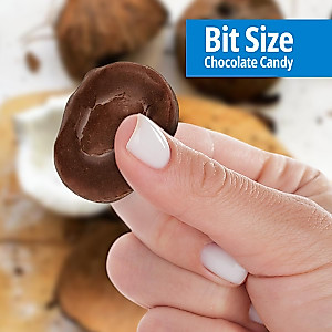 Hershey’s Almond Joy and Mounds Chocolate Candy Assortment - Individually Wrapped Miniature Candy Bars of Milk Mounds Dark Chocolate and Almond Joy Coconut Sweets - Bulk Chocolate Treats Pack, 20.6oz