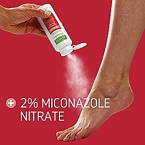 Medline Remedy Phytoplex Antifungal Powder with 2% Miconazole Nitrate for Common Fungal Infections incuding Athlete’s Foot, Talc Free, 3 oz (Pack of 2)