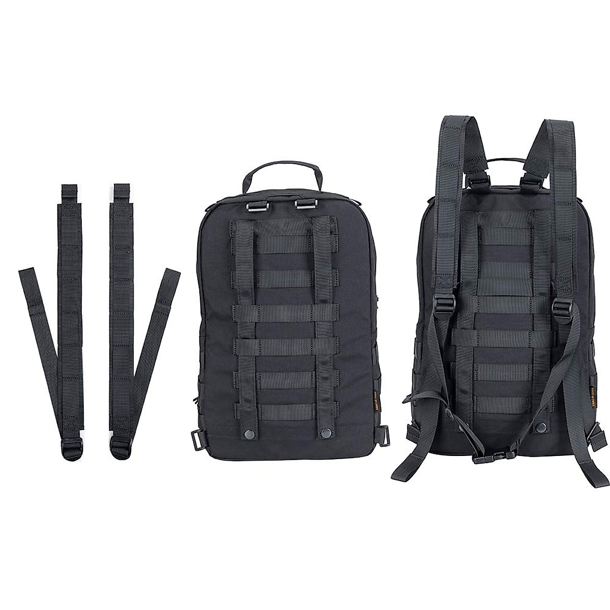 EXCELLENT ELITE SPANKER Outdoor Hydration Backpack Bundle Packs Water Bladder Carrier for 3L Water Bladder(Black)