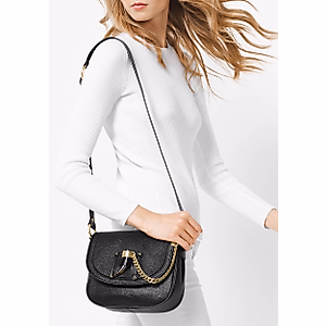 MICHAEL Michael Kors James Medium Leather Saddlebag