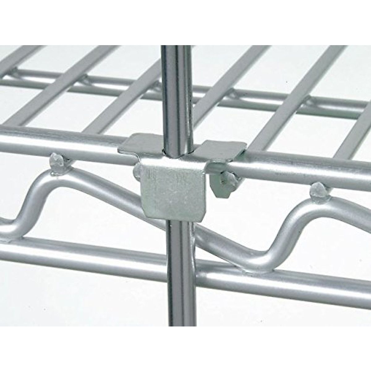 Nexel at Clips for Shelving Units, Chrome Finish, Chrome (Pack of 12)