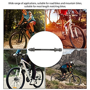 DJDK Bicycle Hollow Shaft,Mountain Bicycle Hub Axle Rear Quick Release Hub Hollow Shaft Bicycle Replacement Parts