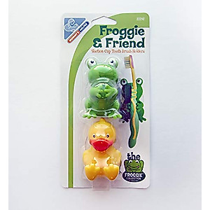 Mommys Helper Toothbrush Holders, Froggie and Friend