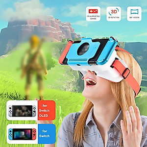 Ferbao VR Glasses/VR Headset for Nintendo Switch OLED/for Nintendo Switch