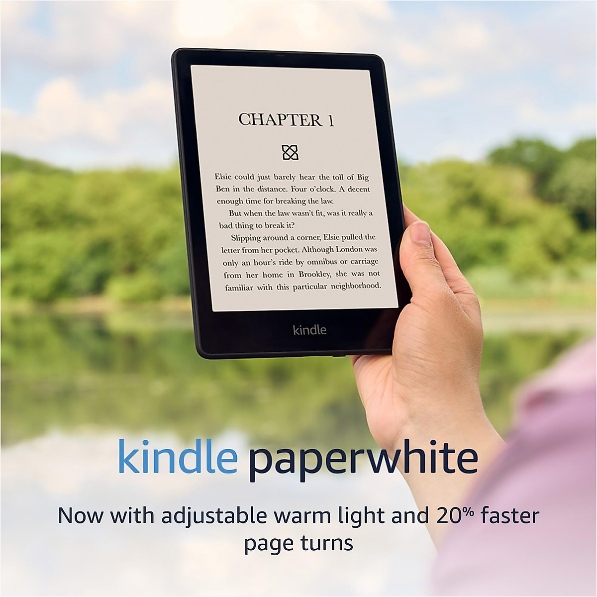 Kindle Paperwhite (8 GB) – Now with a 6.8" display and adjustable warm light – Black