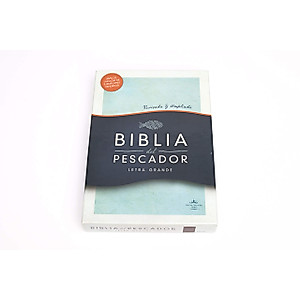 Reina Valera 1960 Biblia del Pescador, letra grande, caoba símil piel | RVR 1960 Fisher of Men Bible Hand size, Mahogany LeatherTouch (Spanish Edition)