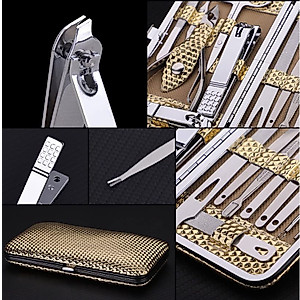 Manicure & Pedicure Set Rose Gold (12 pc)