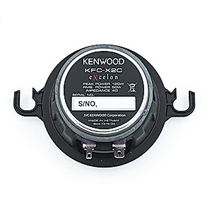 Kenwood eXcelon KFC-X2C 2.5-Inch Mid Range Factory Replacement Car Speakers, 120 Watts Max Power (Pair)