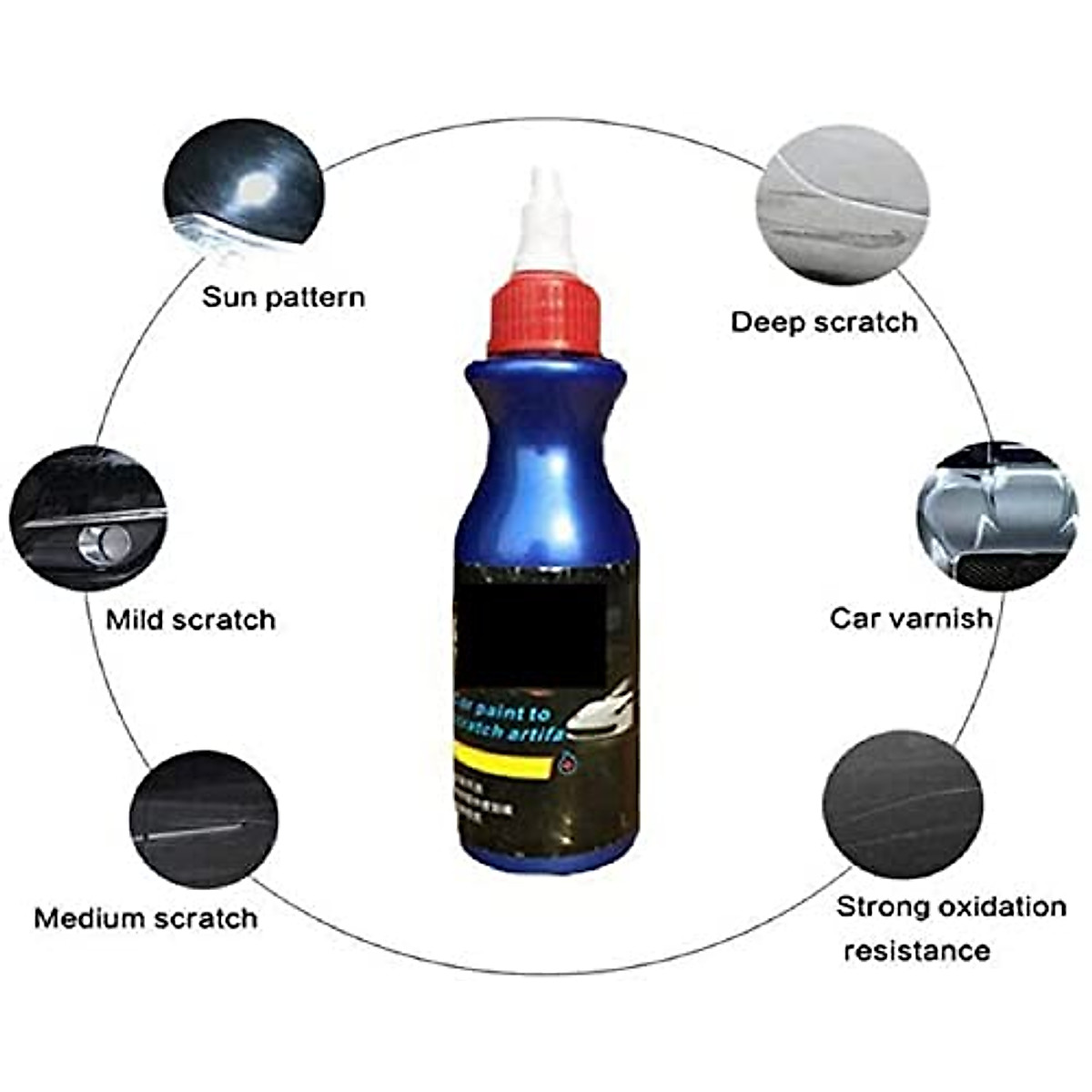 Ultimate Paint Restorer 100g, F1-CC Car Scratch Remover for Deep Scratches, Ultimate Car Scratch Remover and Paint Restorer, Car Scratch Remover for Deep Scratches, Maintenance Wax Care Agent (2PCS)