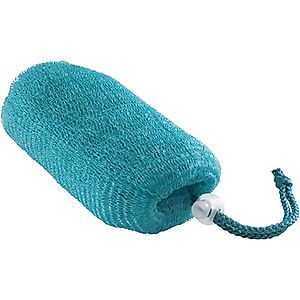 Freeman Net Soap Pouch, Exfoliating Mesh Body Scrubber, Bath & Shower Pouf Removes Dead Skin, Dirt, & Impurities, for Soap Bars, Mild Exfoliation, Self-Tan Prep, 4 Count