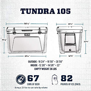 YETI Tundra 105 Cooler, Desert Tan