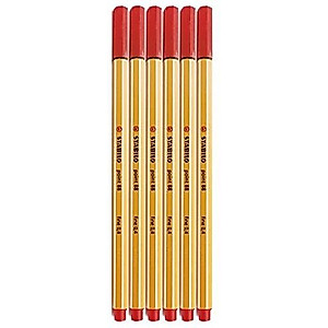 Stabilo Point 88 Pens (Red) 10 pcs sku# 1845678MA