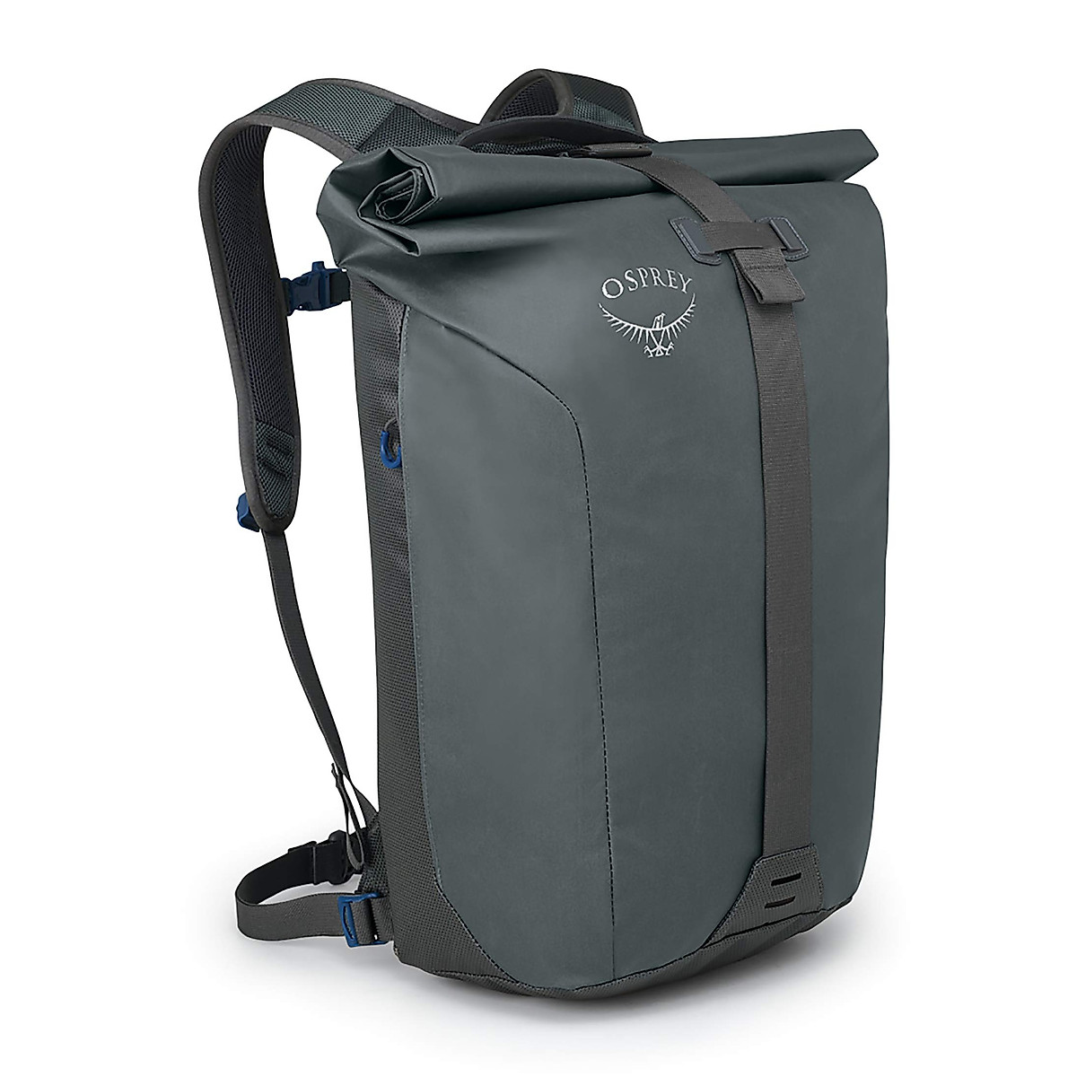 Osprey Packs Transporter Roll Top Laptop Backpack, Ruffian Red