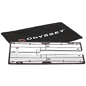 Odyssey Golf Putting Mirror Training Aid For Golf, 12 Inch,Black