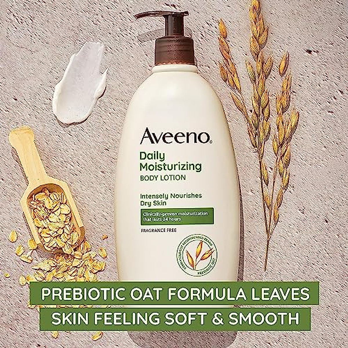 Aveeno Daily Moisturizing Lotion & Wash Regimen Pack, Nourishing Daily Moisturizing Body Lotion for Dry Skin, 18 oz, & Hydrating Body Wash with Soothing Prebiotic Oat, 18 oz, 2 Items