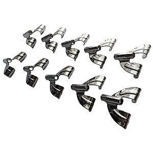 ROSS Percussion Bass Drum Claws (Vintage Butterfly 10 pack)