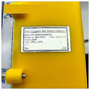 Flow Control Meter 3 M Ultrasound Open Channel Flowmeter STT-03UOFS24420RS232 4 to 20ma RS232 Output 24V Power Supply Water Flow Meter Used in Petroleum,Food, Etc.