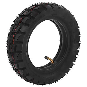 Yosoo Tire and Inner Tube, Sturdy 10in Inflatable Tyre for Electric Scooter for Scooter