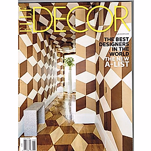 Elle Decor June 2018 The Best Designers in the World - The New A-List Single Issue Magazine – 2018