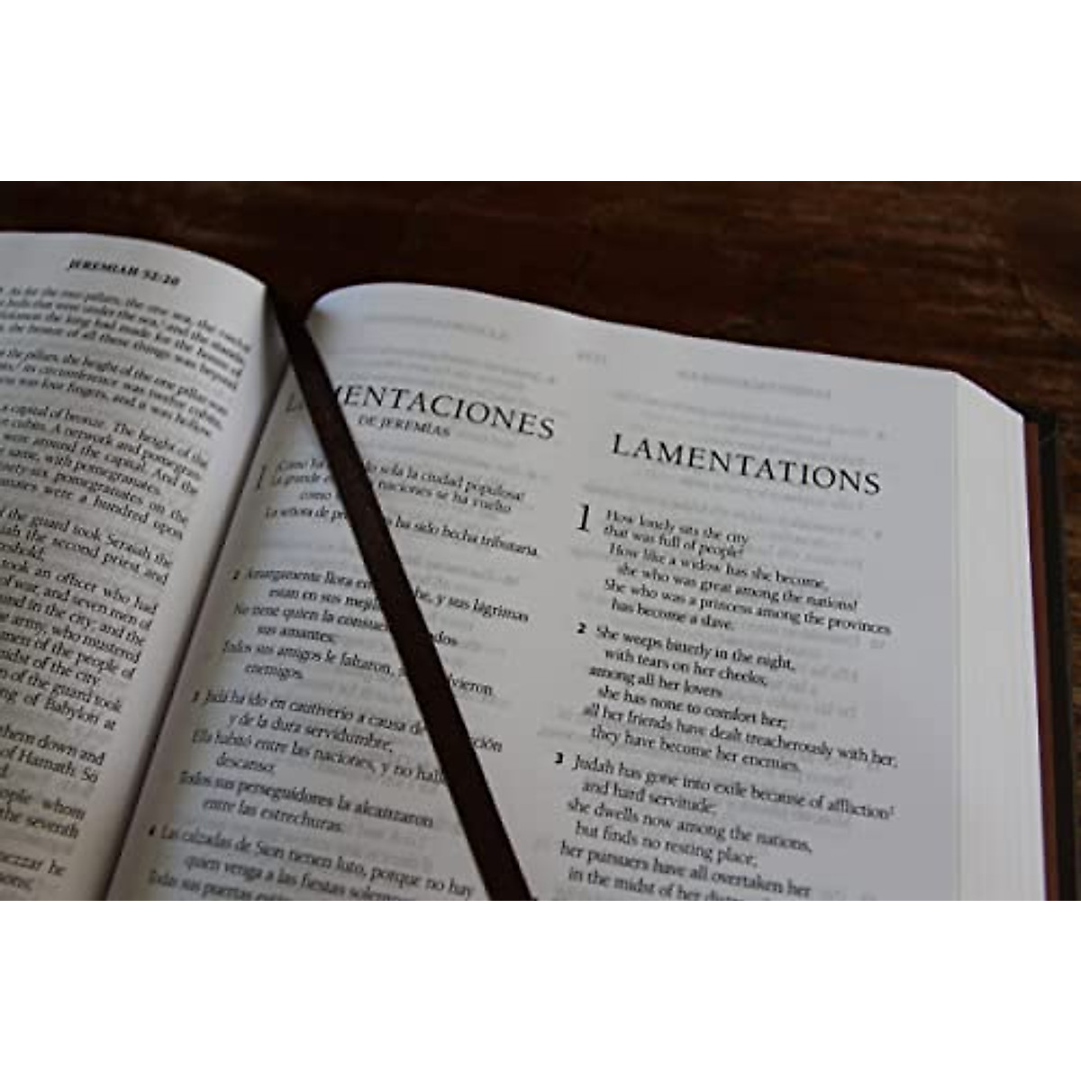 Biblia Bilingüe Reina Valera 1960/ ESV Spanish/English Parallel Bible (English a nd Spanish Edition): Brown Hardcover