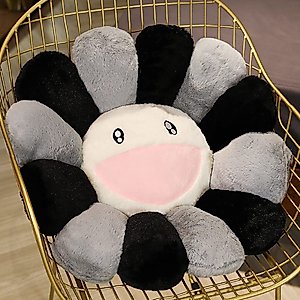 Colorful Plush Toy, Sunflower Stuffed Doll Toy, Smiling Face Sunflower Stuffed Plush Toy Doll Cushion Pillow Home Bedroom Car Decoratio Ornaments, Soft and Comfortable Sunflower Cushion
