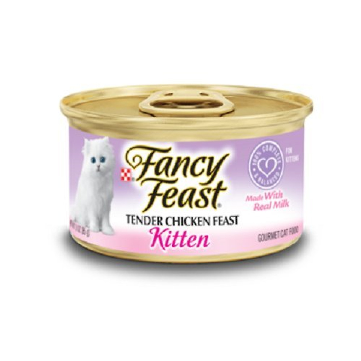 Fancy Feast Kitten Tender Chicken Feast (12-CANS) (NET WT 3 OZ Each CAN)