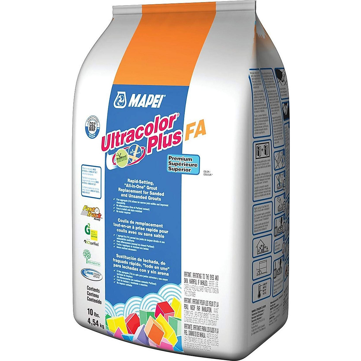 MAPEI Ultracolor Plus FA Powder Grout - 10LB/Bag - (05 Chamois)