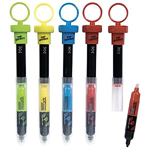 Raymond Geddes 5-in-1 Assorted Invisible Ink Pen (Set of 12)